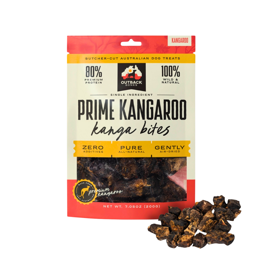 Outback Bones Kangaroo Kanga Bites – The Organic Dog Shop