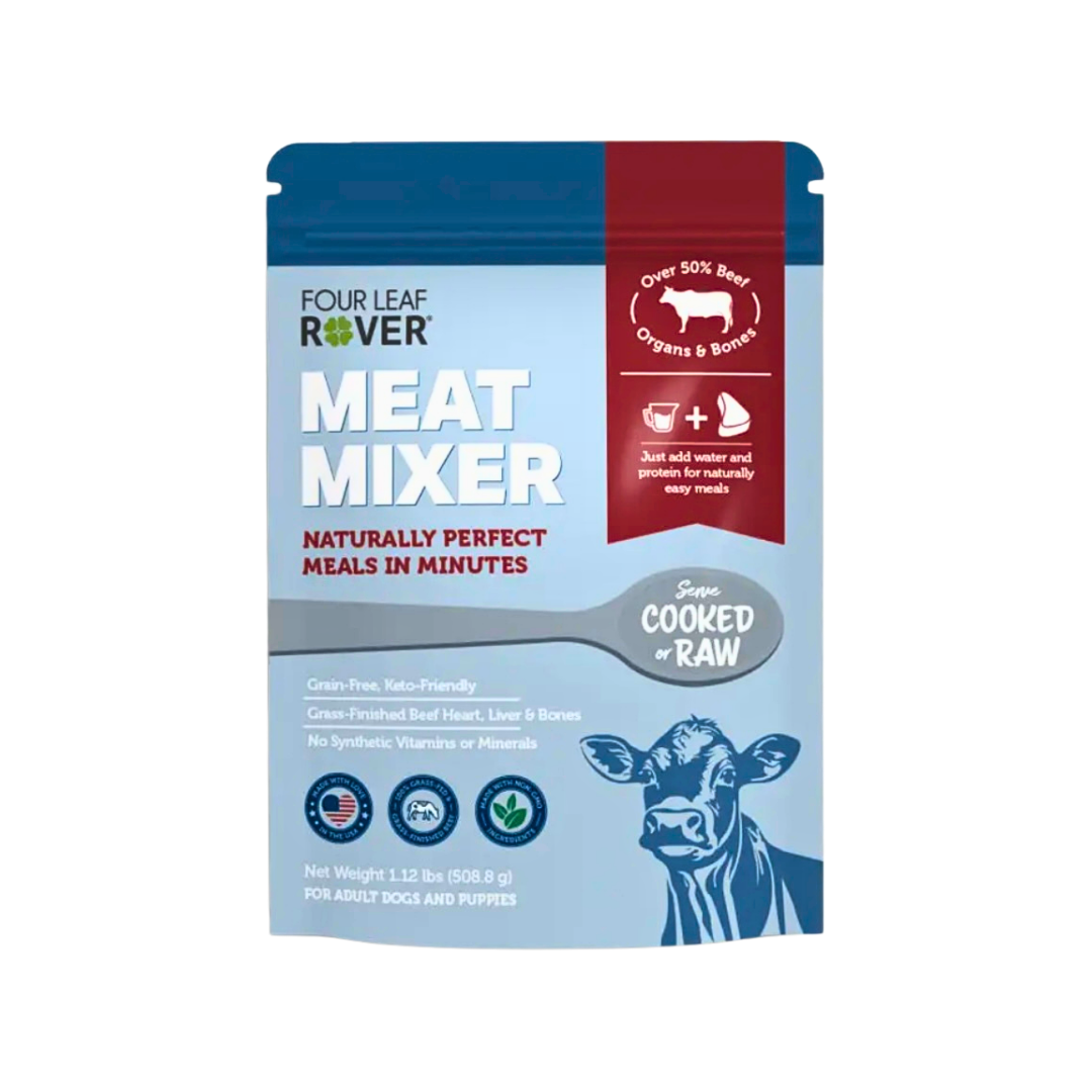 Four Leaf Rover Meat Mixer | Whole Food Base Mix for Balanced Nutritio ...