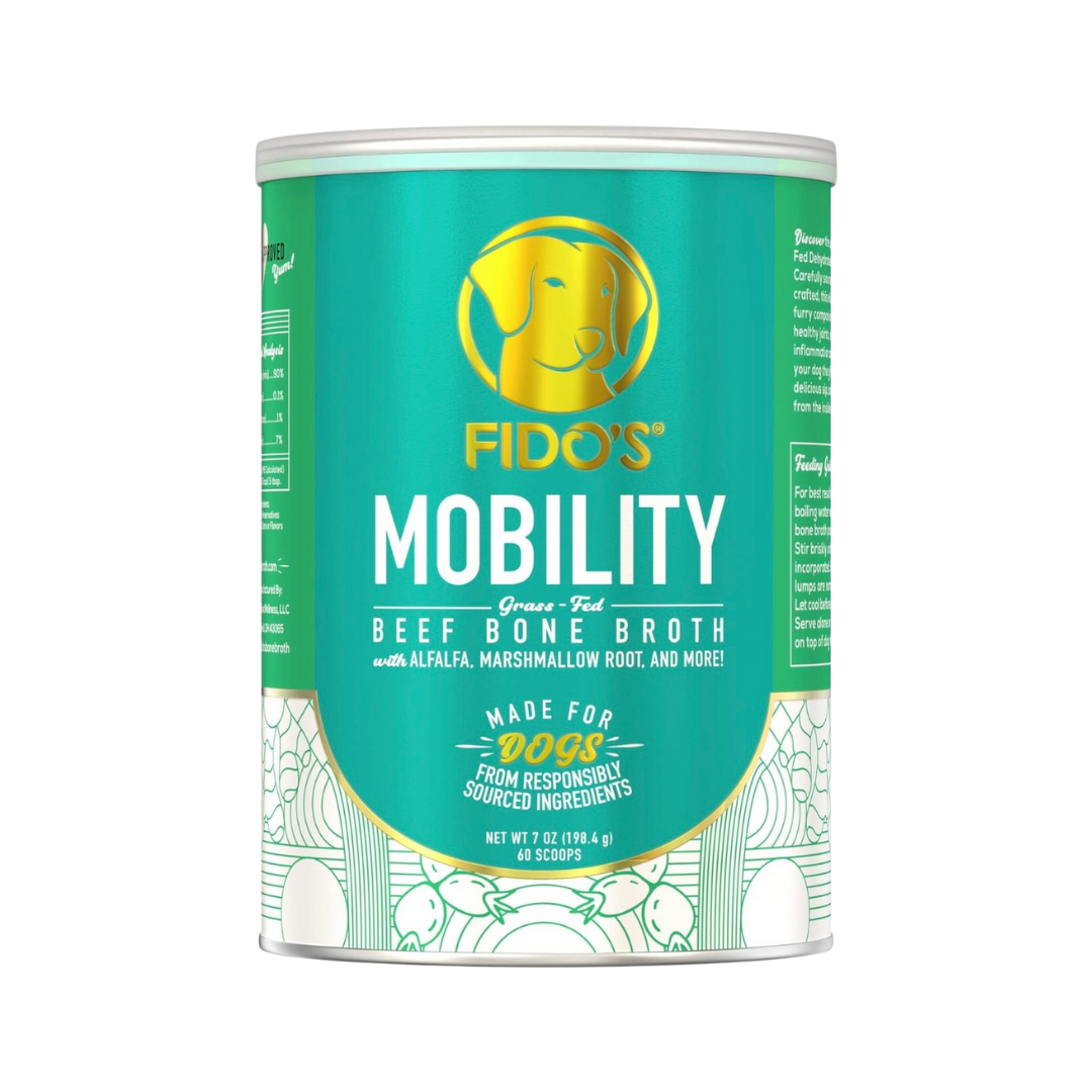 Fido’s Dehydrated Bone Broth Powder | Mobility – The Organic Dog Shop