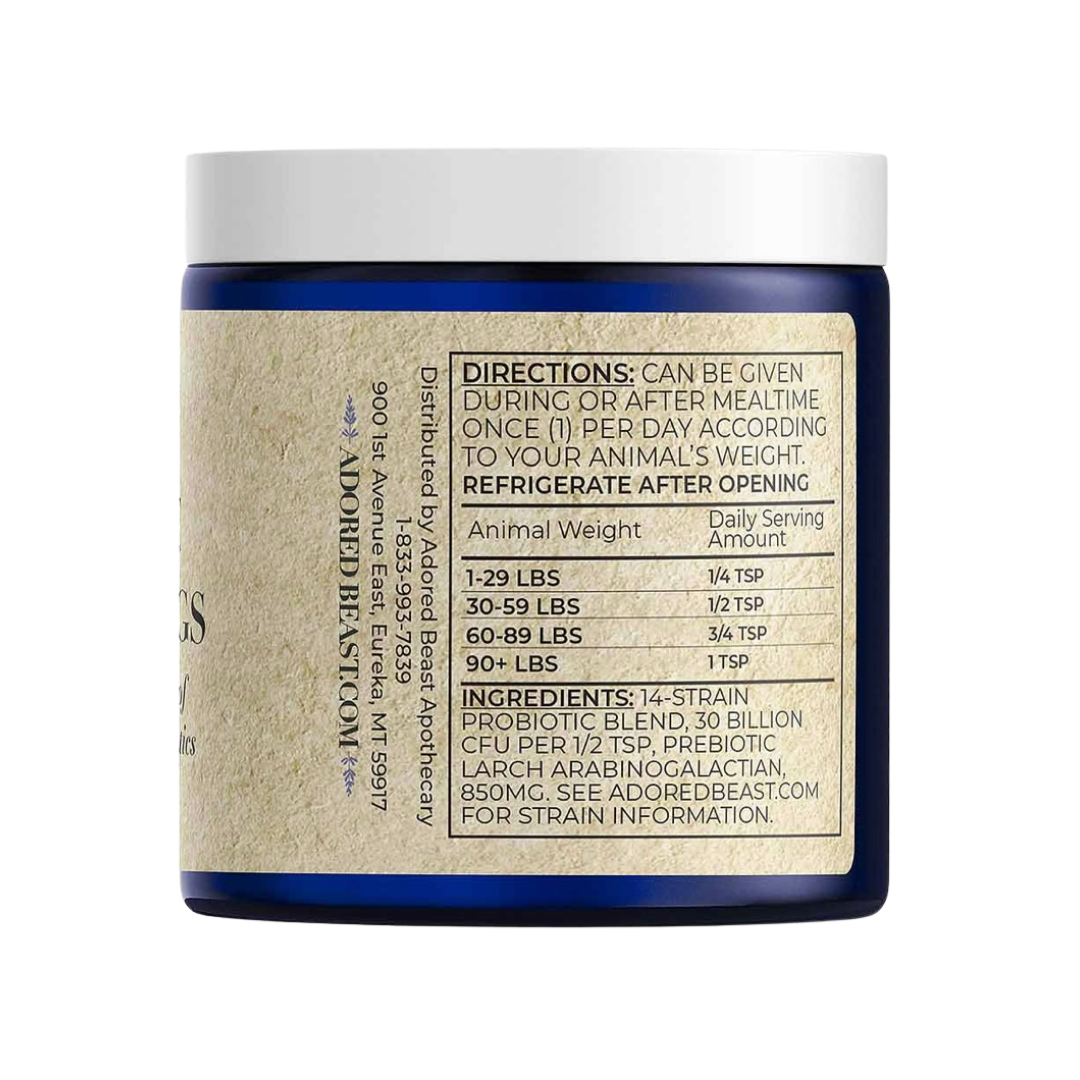 Adored Beast Love Bugs | Pre + Probiotics – The Organic Dog Shop