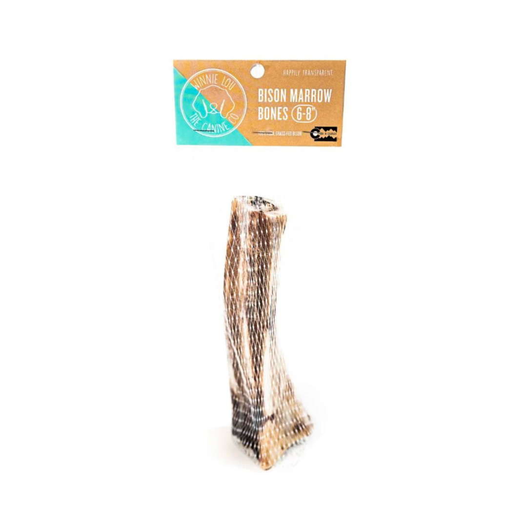 Winnie Lou Bison Marrow Bone - 6-8” – The Organic Dog Shop