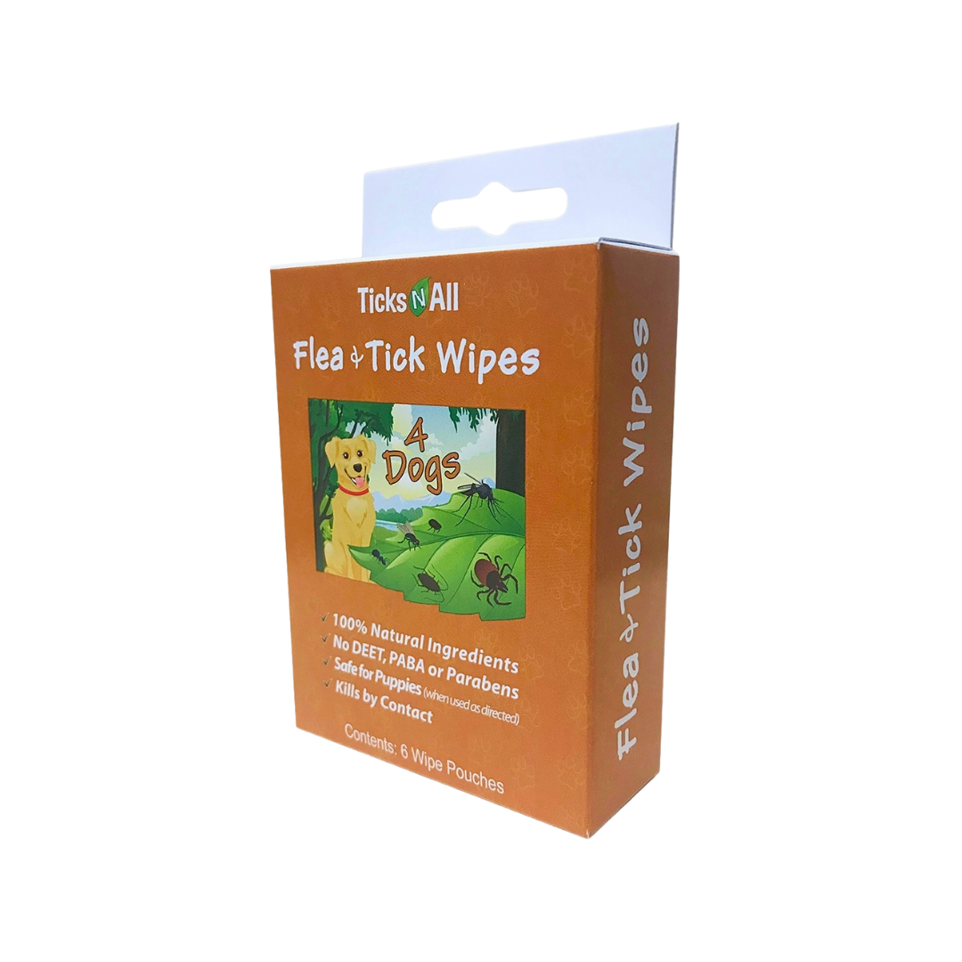 Ticks-N-All Flea + Tick Wipes – The Organic Dog Shop