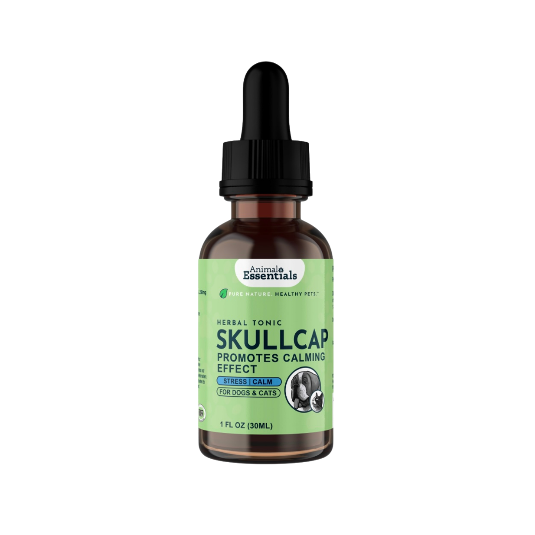 Animal Essentials Skullcap | Promotes Calming Effect – The Organic Dog Shop