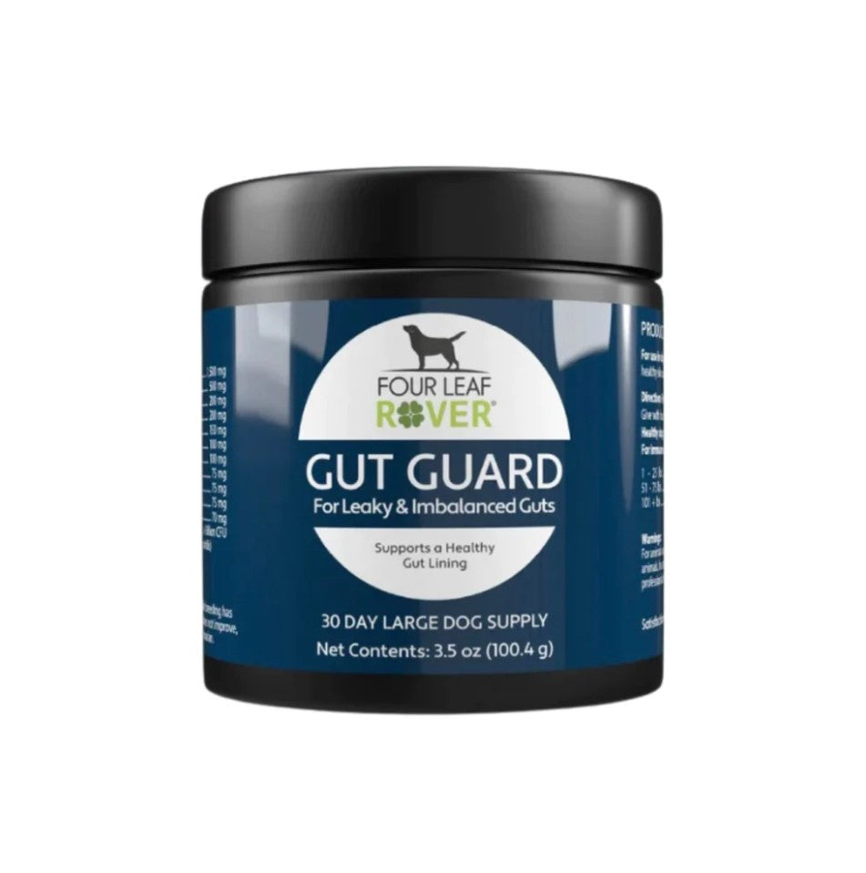 Four Leaf Rover Gut Guard - Soothe Irritated Gut – The Organic Dog Shop